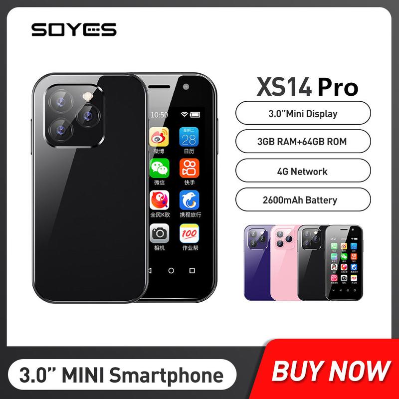 SOYES XS14 Pro Mini Smartphones 4G LTE 3GB + 64GB Android 9. - TikTok ...