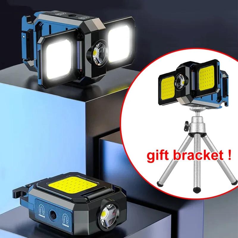 Lampu Suluh LED, Saiz Mini, Lampu Rantai Kunci, Lampu Kob Berganda ...