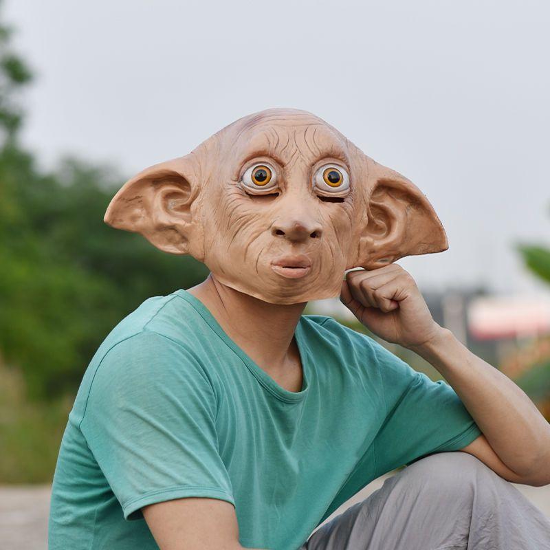 Halloween Dobby Mask Harry Potter Magic Elf Headgear Cosplay Party ...