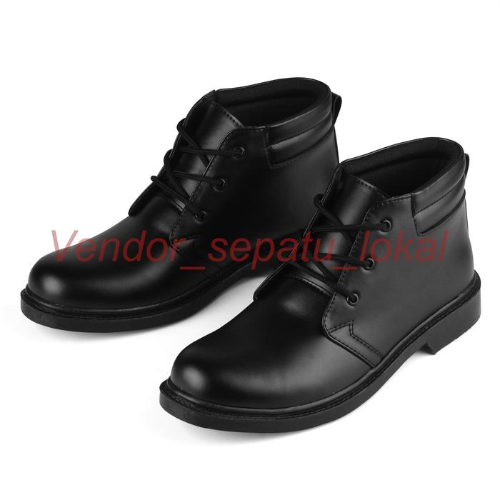 Promo Sepatu Pdh Tali 3 Busa Paskibra Pria Doop&Kilap Sepatu Dinas ...
