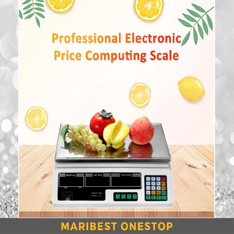30KG ELECTRONIC DIGITAL PRICE COMPUTING WEIGHTING SCALE - TikTok Shop ...