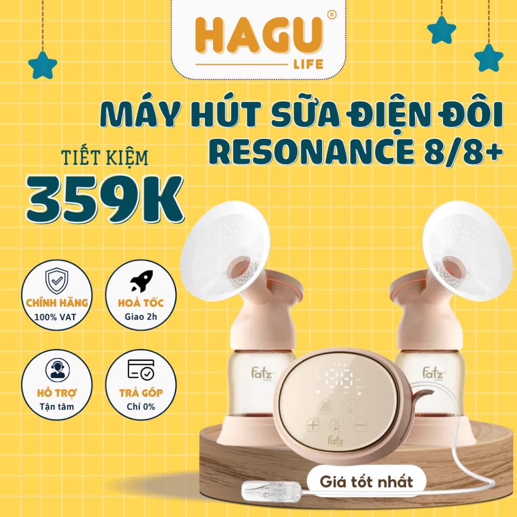 Máy hút sữa điện đôi và hút mũi Resonance 8 _ Resonance 8 Plus | Hagu Life