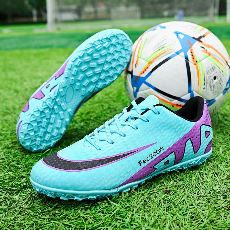 Men's Soccer Shoes with Broken Studs TF Boys Training Specia - TikTok ...