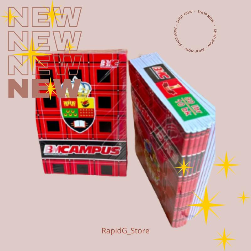 Buku Tulis Campus Boxy Panjang 50 Lembar Paper Stationery - Shop ...