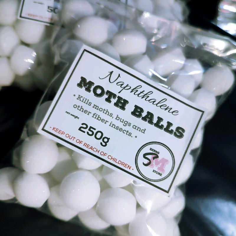 BERNS 250g Moth Balls / Naphthalene / Camphor Balls - TikTok Shop ...