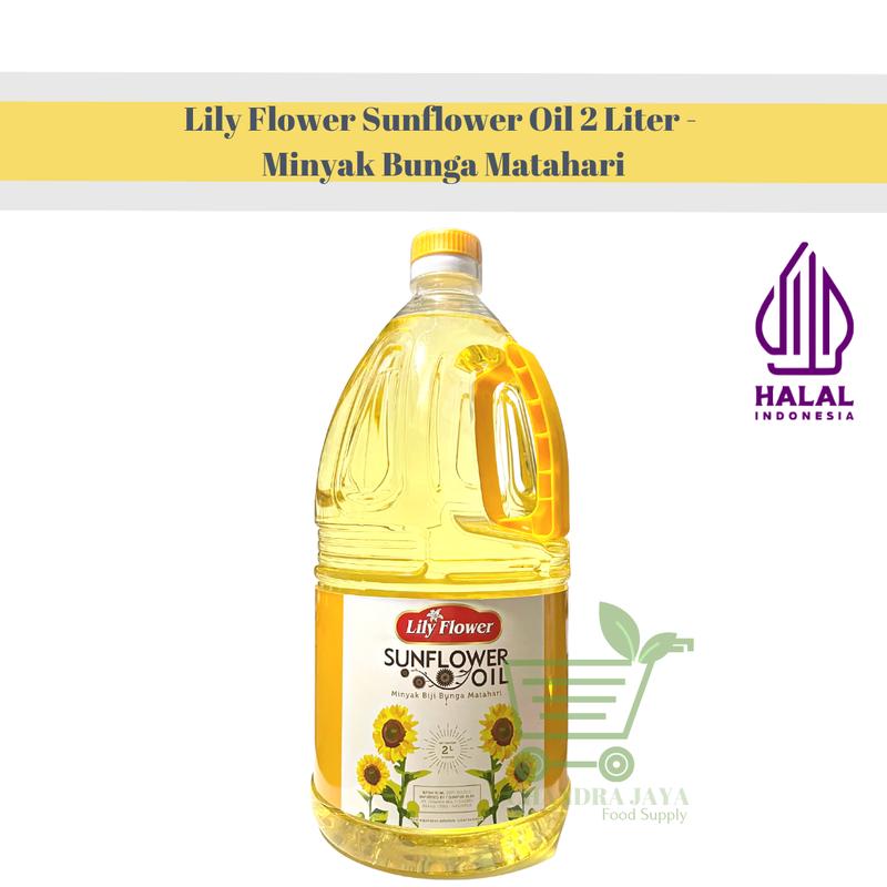 Lily Flower Sunflower Oil 2 Liter - Minyak Bunga Matahari - Shop ...