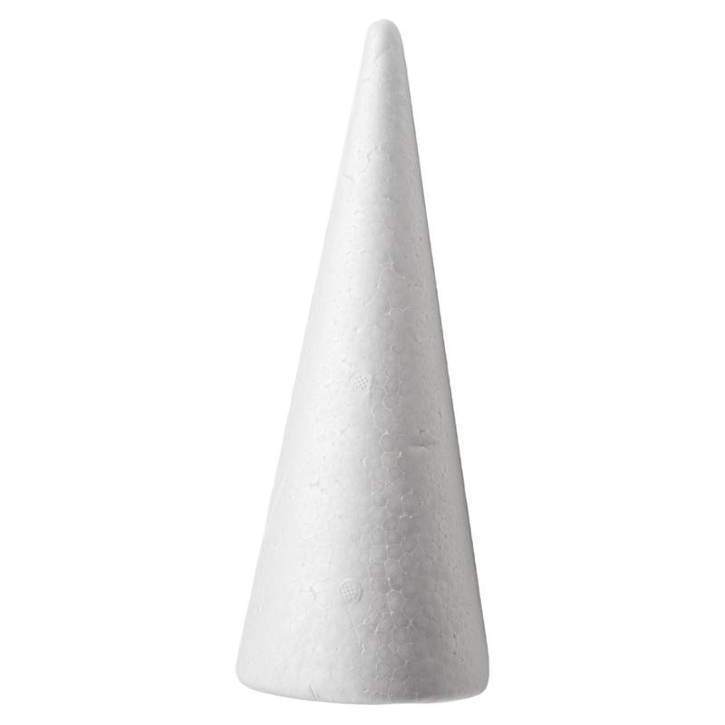 Solid Foam DIY Cone Children Handmade DIY Craft Cone Accessories ...