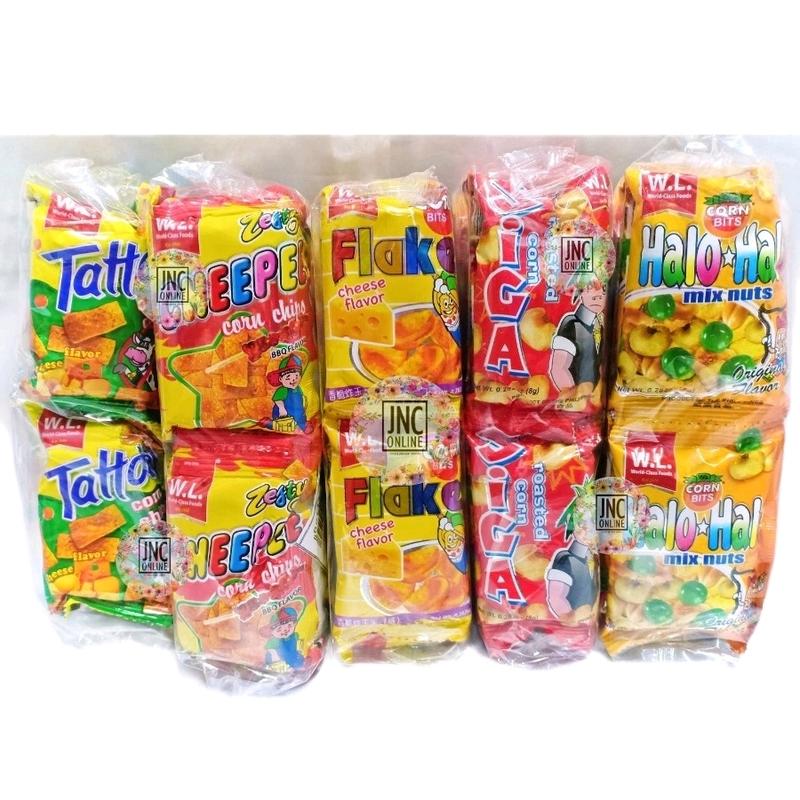 5-in-1 Pack | Assorted Kutkutin Snacks 12 packets X 5g each Variant ...