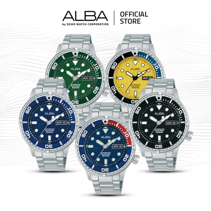 Promo Alba Mechanical Collection Jam Tangan Pria AL4771X2 AL4773X2 ...