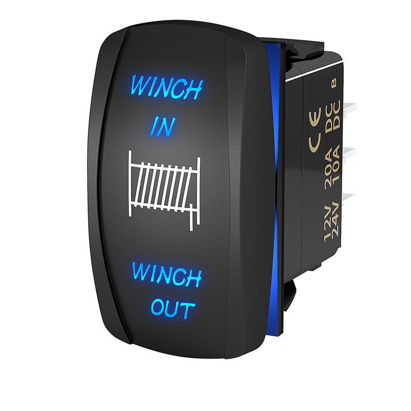 Suis Winch, Momentary ON / OFF / ON, 7 Pin, Togol Suis Rocker, - TikTok ...