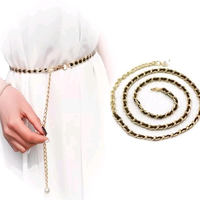 ikat pinggang wanita sabuk belt rantai cantik kualitas premium - Shop ...