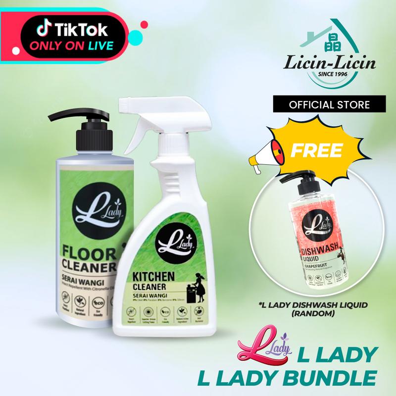 (Bundle Deals) L Lady Floor Cleaner and Kitchen Cleaner Sera - TikTok ...
