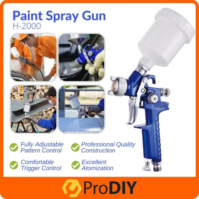 PRODIY Paint Spray H2000 Professional HVLP Mini Air Airbrush - TikTok ...