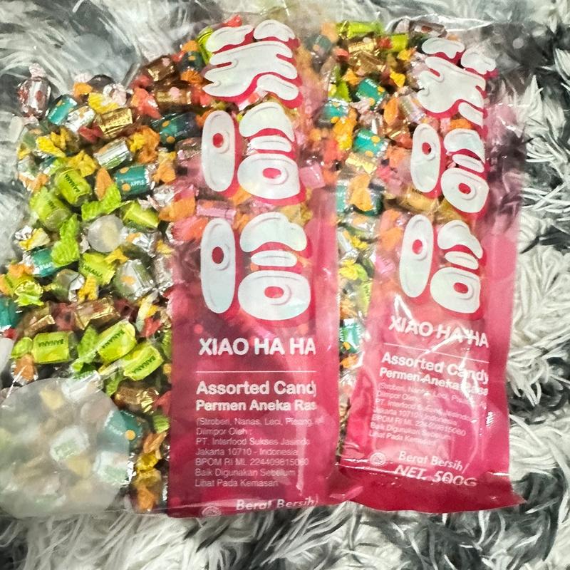XIOU HA HA PERMEN RASA BUAH 500 GR EXP 2026 - Shop | Tokopedia