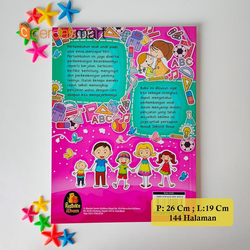 BUKU CALISTUNG SIAP MASUK SD BELAJAR MENULIS HURUF DAN ANGKA BEST ...