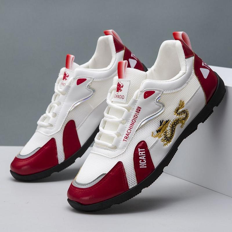 Kasut Ayah Pippen Pasangan, Sulaman Tahun Naga, Tapak Lembut - TikTok Shop Malaysia