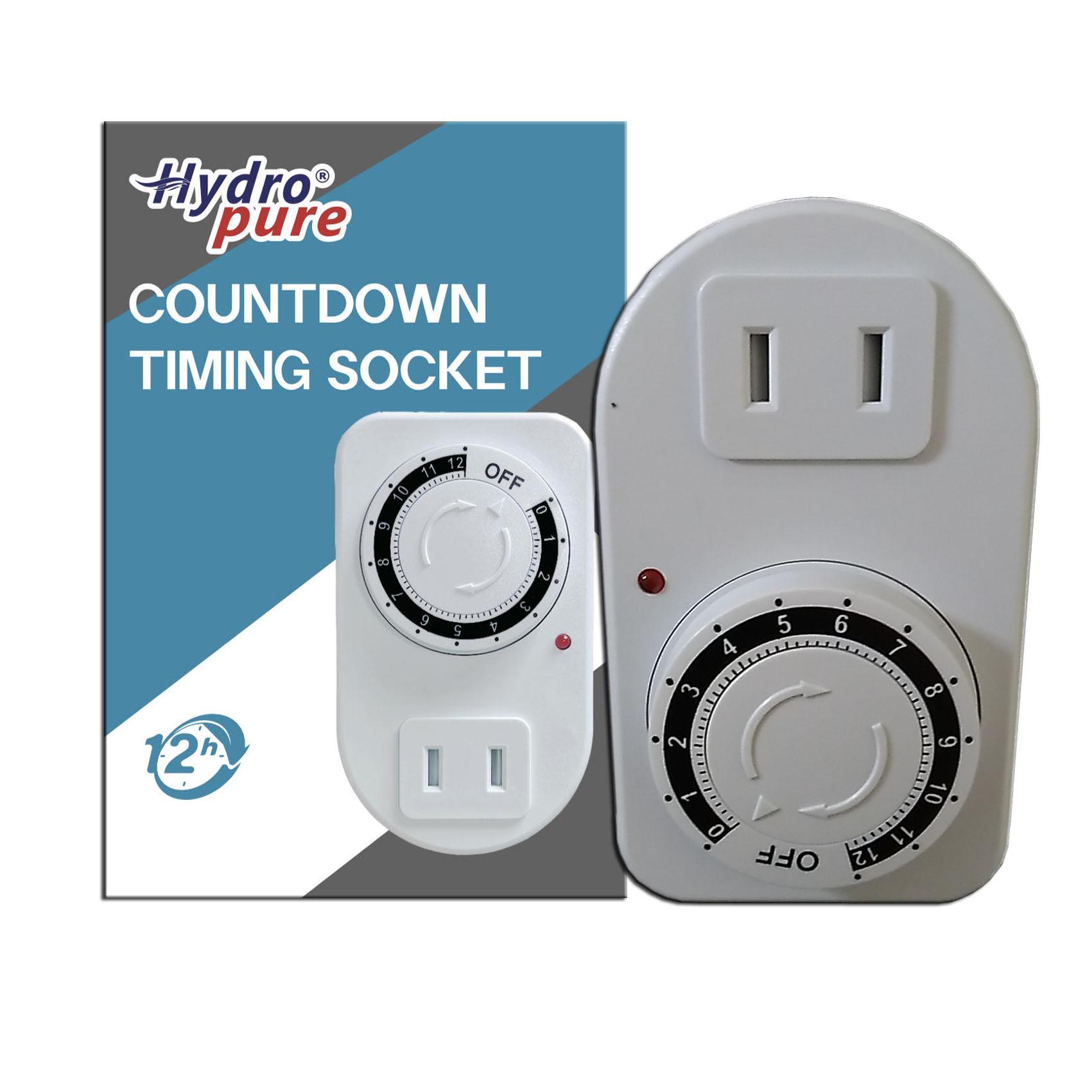 Switch Timer Socket Ebike 12 Hours Electrical Machinery Time Wall Plug ...