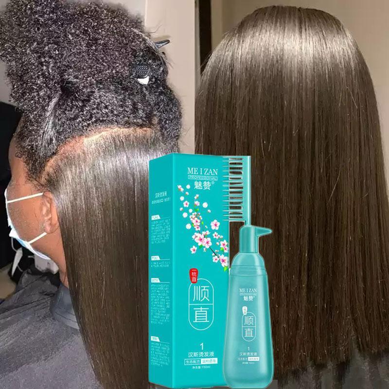 Krim Pelurus Rambut, 150ml, Jenis Sikat Keratin, Rawatan Meluruskan ...