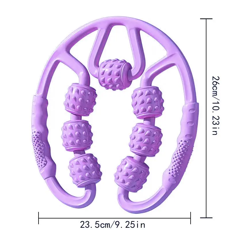 360 Degrees 7-wheel Ring Clamp, 1 Piece Leg Massage Roller, Comfort ...