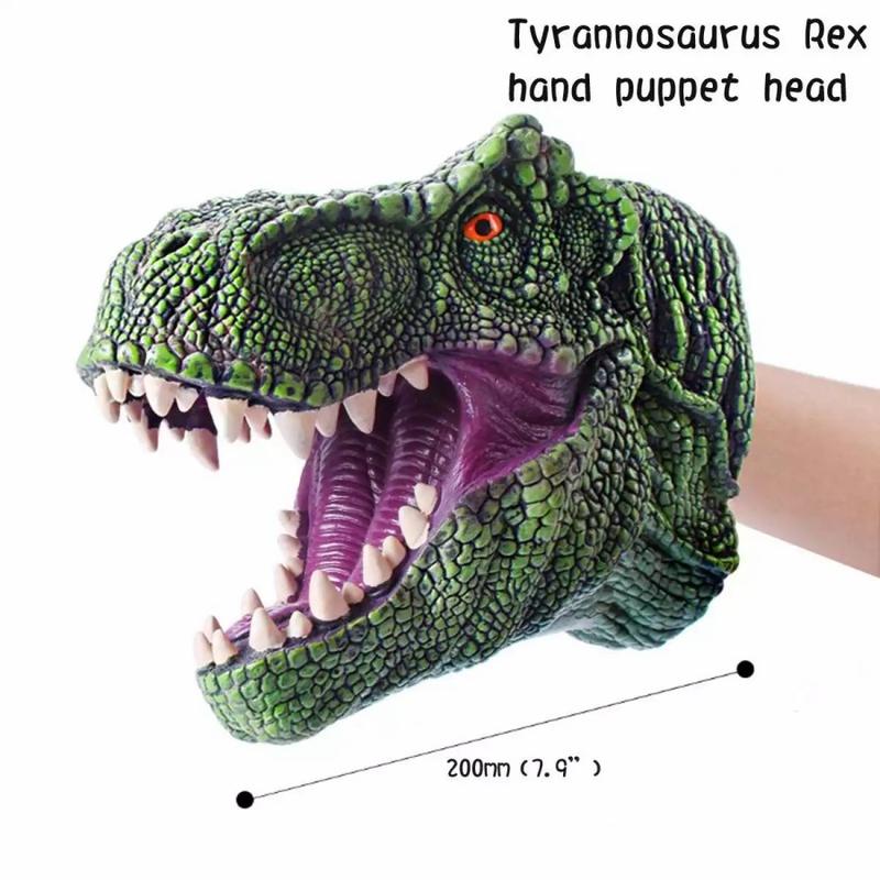 Mainan Anak Hand Puppet Dinosaurus tyranosaurus / Mainan Tangan Dino ...