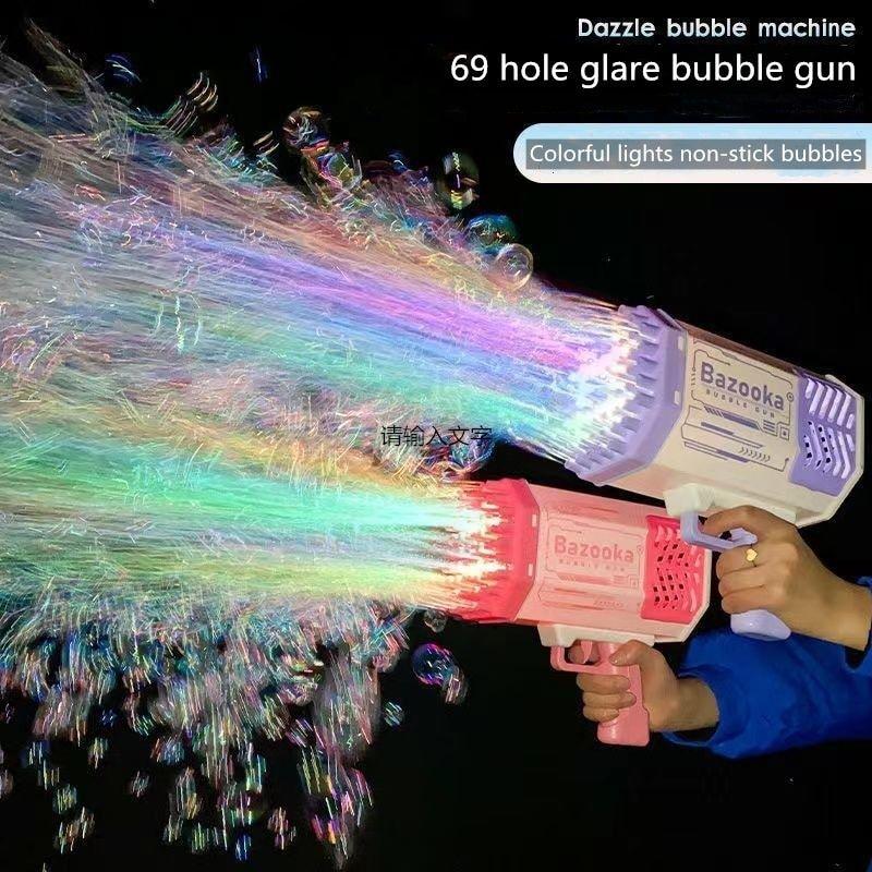 Mainam Bubble Gun Bazooka Besar Jumbo 25 Lubang Mainan Temba - Shop | Tokopedia