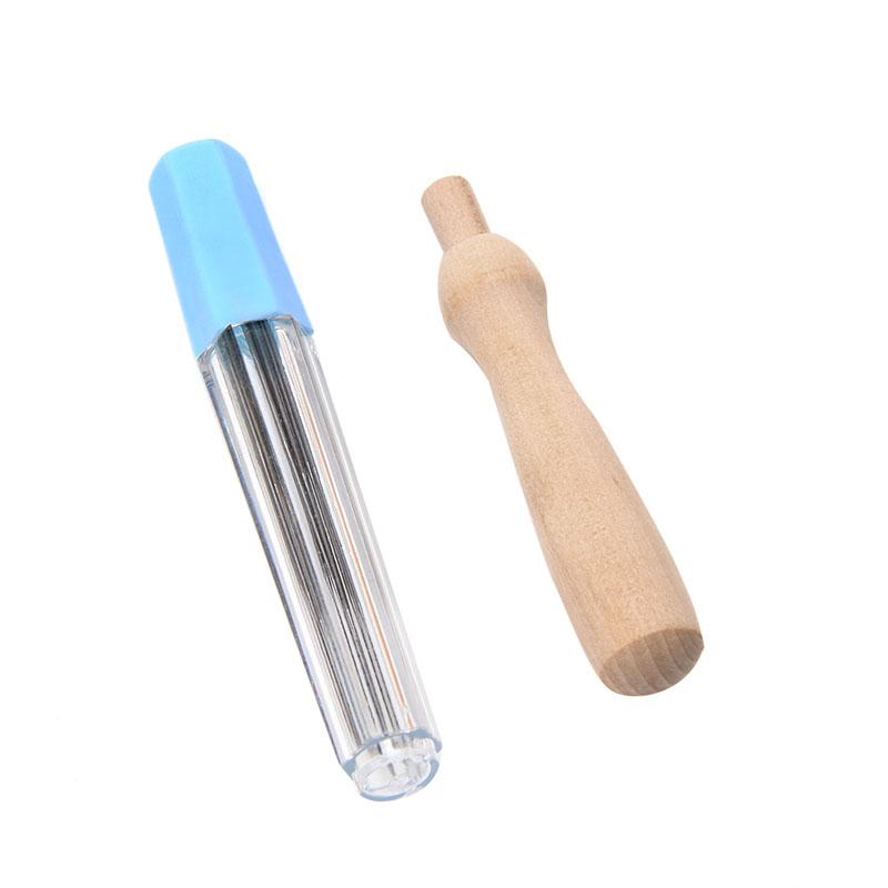 Jarum Felting, uihe, Pemegang Pemegang Kayu, 7pcs Alat Felting - TikTok ...
