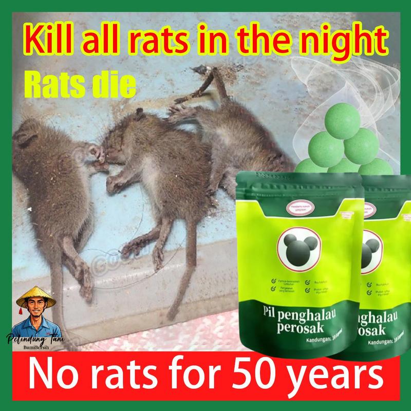 🐭 Rat Repellent Pills 10pcs – Ready Stock Malaysia! Berasaskan Tumbuhan ...