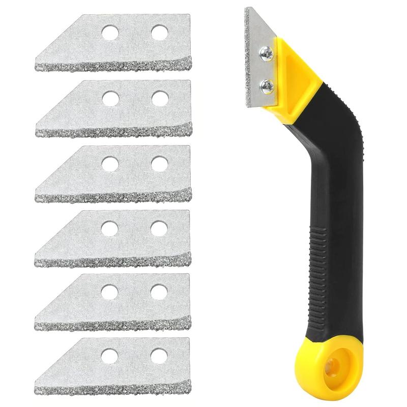 Grout , Angled Design Grout Hand , Tile Grout with 6 count Replacement ...