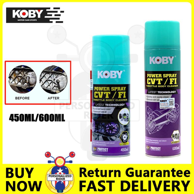 Koby Power Spray CVT/FI Throttle Body Cleaner 450ml/600ml [P'd - TikTok ...