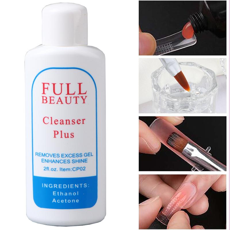 35ml Nail Degreaser Liquid Surface Sticky Layer Gel Polish Excess ...