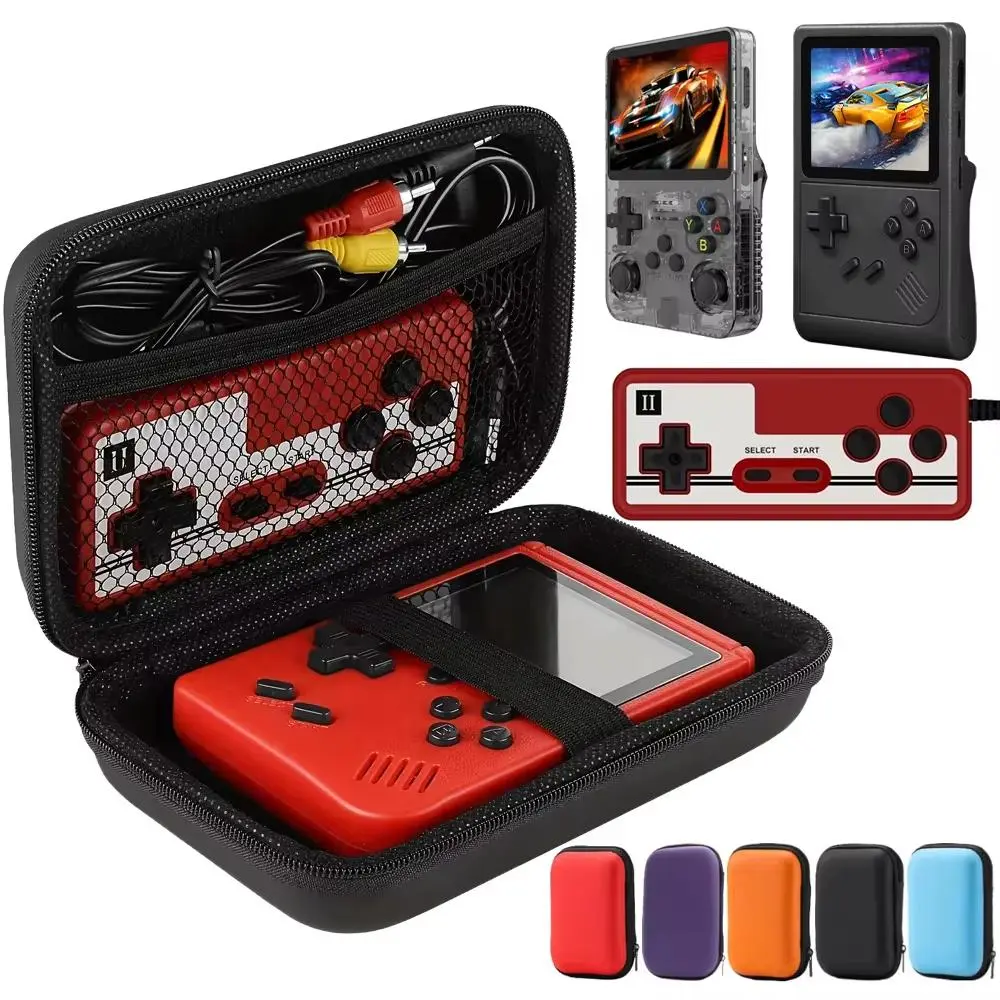 Portable Game Console Storage Bag, 1 Count Solid Color Handheld Game ...