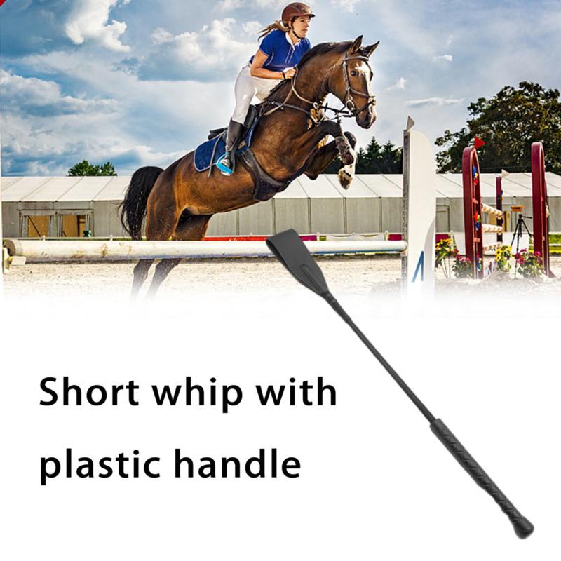 1PC Riding Whip Set, Black PU Whip, Horse Whips And Crops, Equestrian ...