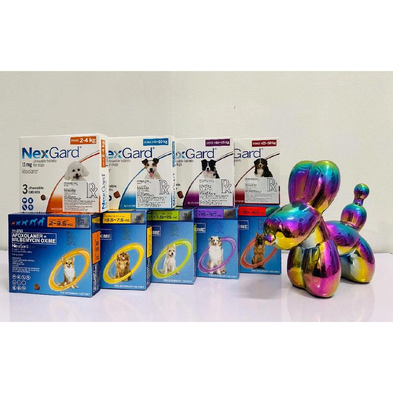 Nexgard and Nexgard Spectra Chewable Tablet for Dogs (With Sticker ...