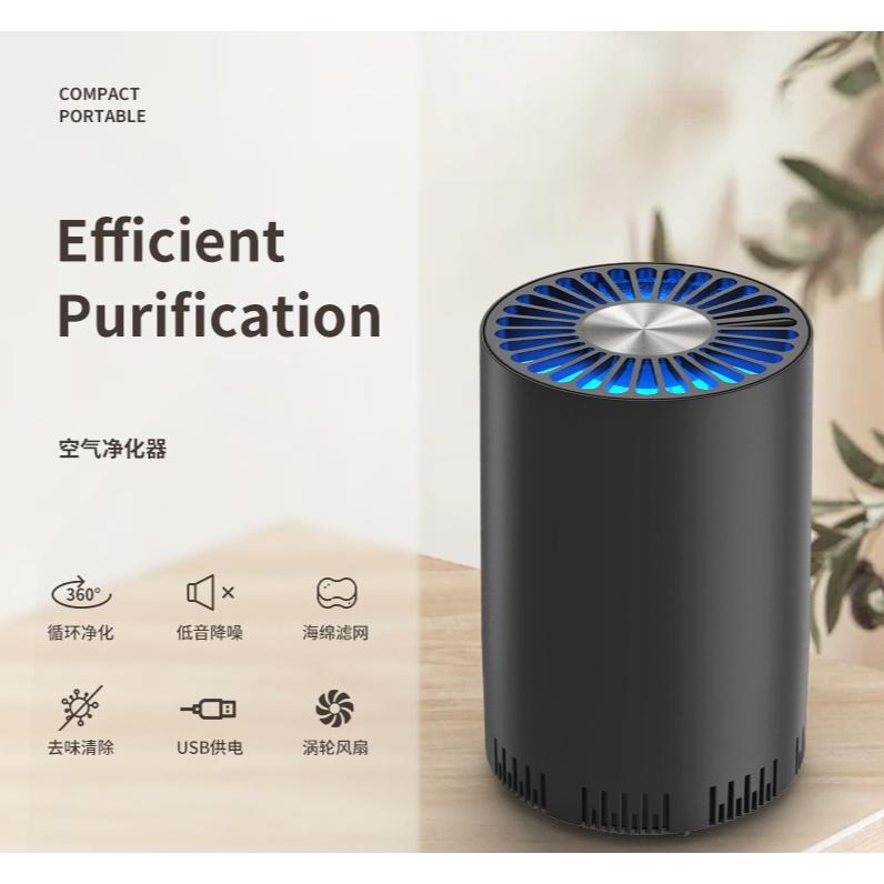 USB Home Car Air Purifier Deodorizer Formaldehyde Removal Ai - TikTok ...