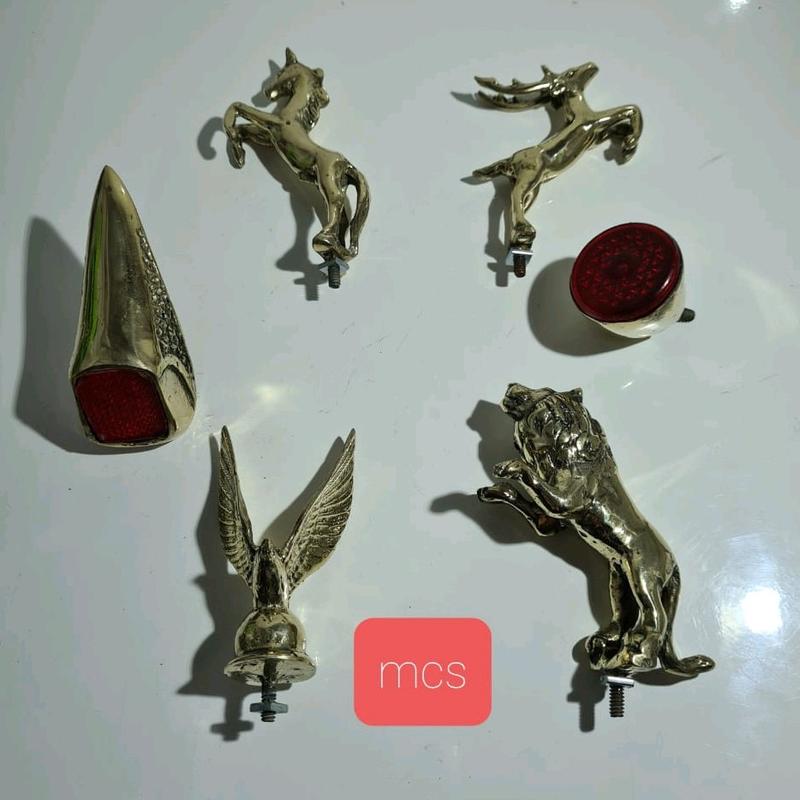 Maskot Slebor / Stopan Sepeda Onthel Kuningan Motif Garuda Singa Kijang ...