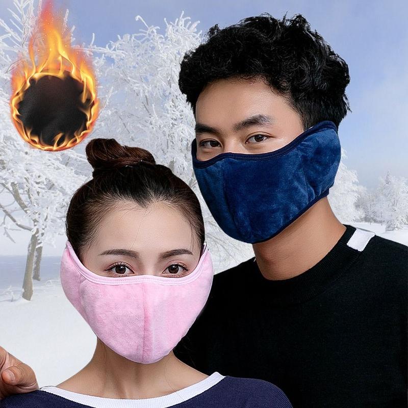 Versatile Plush Riding Windproof Mask Coldproof Winter Warm Cycling ...