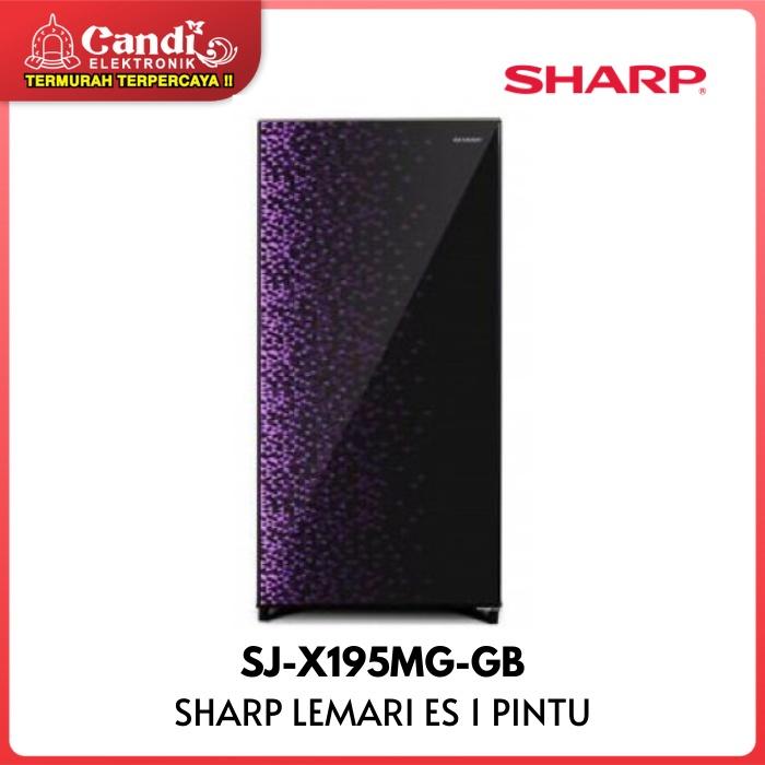 SHARP LEMARI ES 1 PINTU SJ-X195MG-GB - Shop | Tokopedia