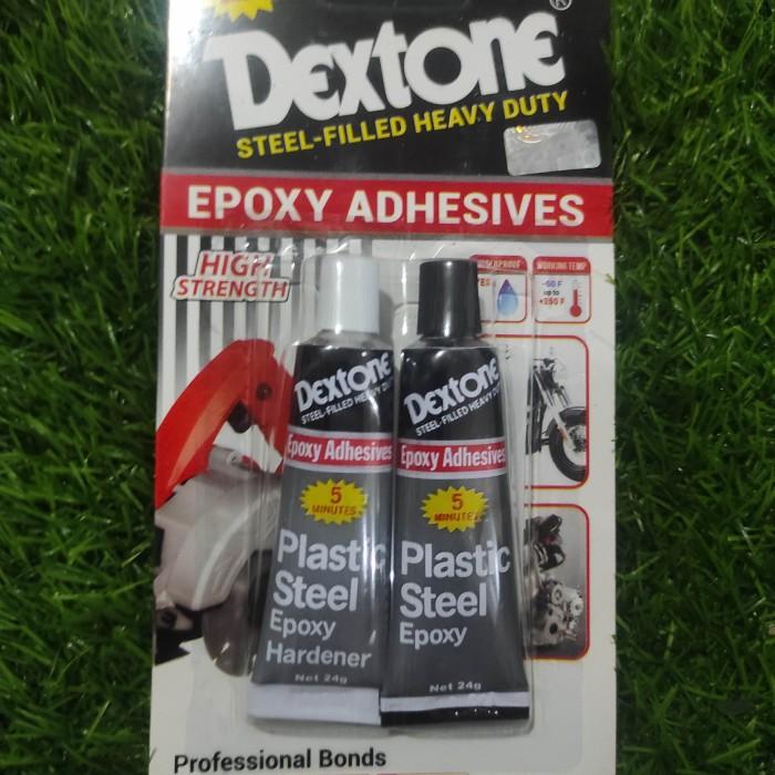 Lem Besi Dextone 5 Menit 48 Gram / Lem Epoxy Dexton - Shop | Tokopedia