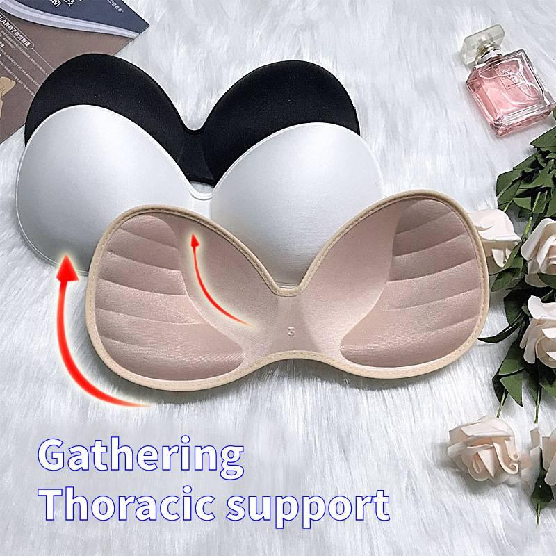 Underwear Breast Pad Sponge Breast Pad 1.8cm Enlarged Breast - TikTok ...