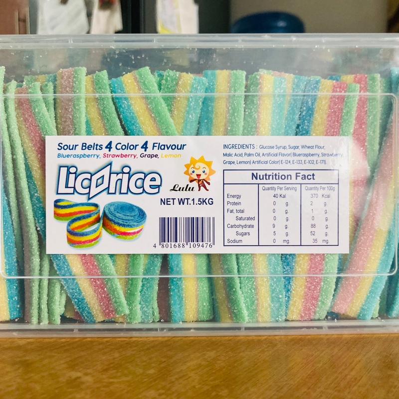 Rainbow Belts Gummy Candy (Repack) Fruity Candy - TikTok Shop Philippines