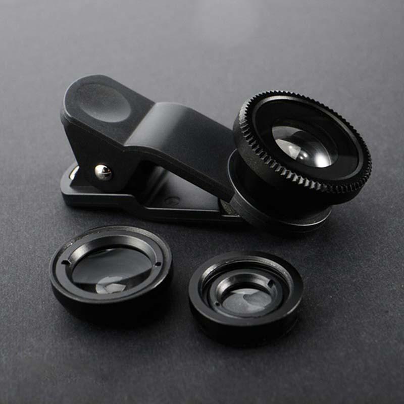 3In1 Fisheye Phone Lens 0.67X Wide Angle Zoom Fish Eye Macro - TikTok ...