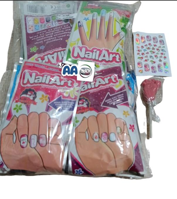PERMEN PLANET NAIL ART SAK ISI 20 - Shop | Tokopedia