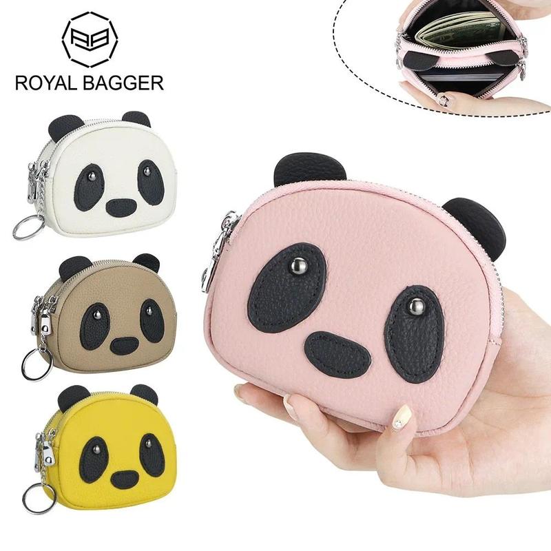 Royal Bagger Cartoon Cute Coin Purses for Women, Genuine Leather ...