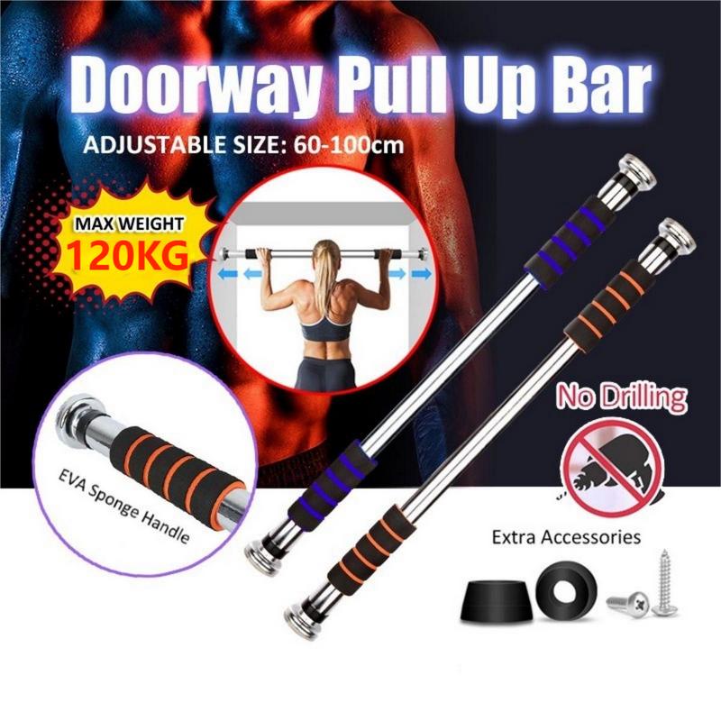 (Upgraded pro version )PowerIn Adjustable Door Pull Up Bar Horizontal ...