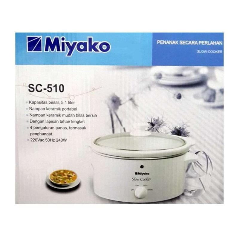 Miyako Slow Cooker Sc 510 - Shop | Tokopedia