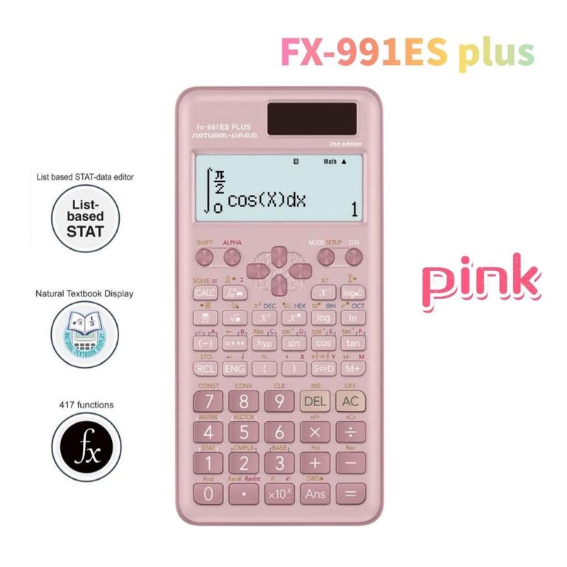 Scientific Calculator fx-991ES PLUS 2nd Pink Calculator fx-570es ...