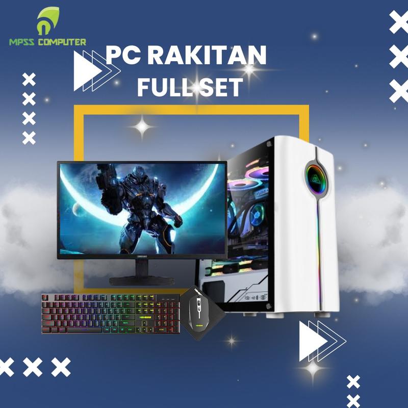 COMPUTER FULLSET GAMING!/EDITING i5 gen 10 GTX 1650 MONITOR 24 - Shop ...