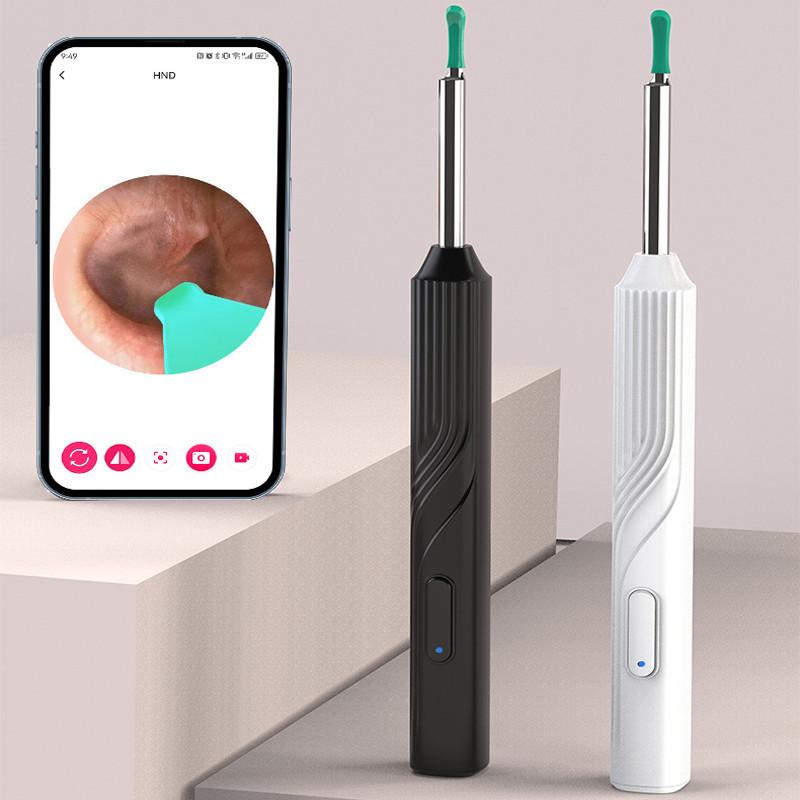 Ear Cleaner High Precision Ear Wax Removal Tool with Camera Wireless ...