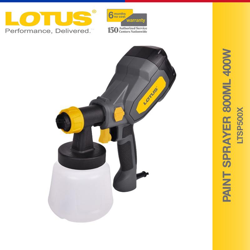 Lotus Paint Sprayer 800ML 400W LTSP500X - TikTok Shop Philippines