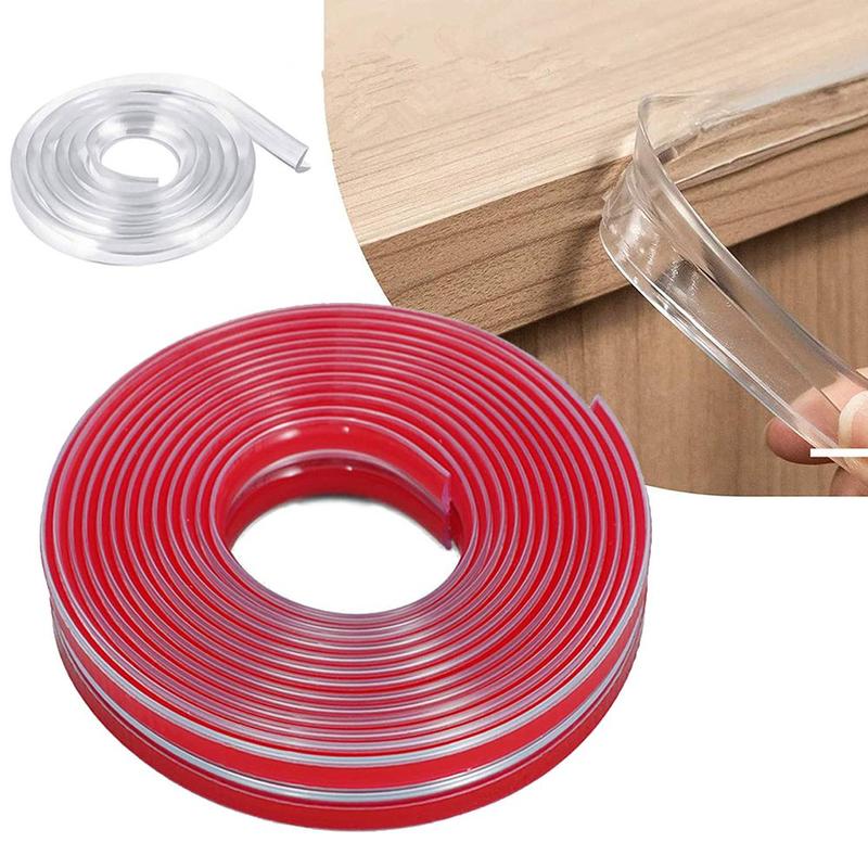 faninfan Soft Self Adhesive Collision Proof Transparent Tabl - TikTok ...